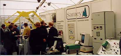 Robotix - Robot demonstrated at Icelandic Fisheries exhibition